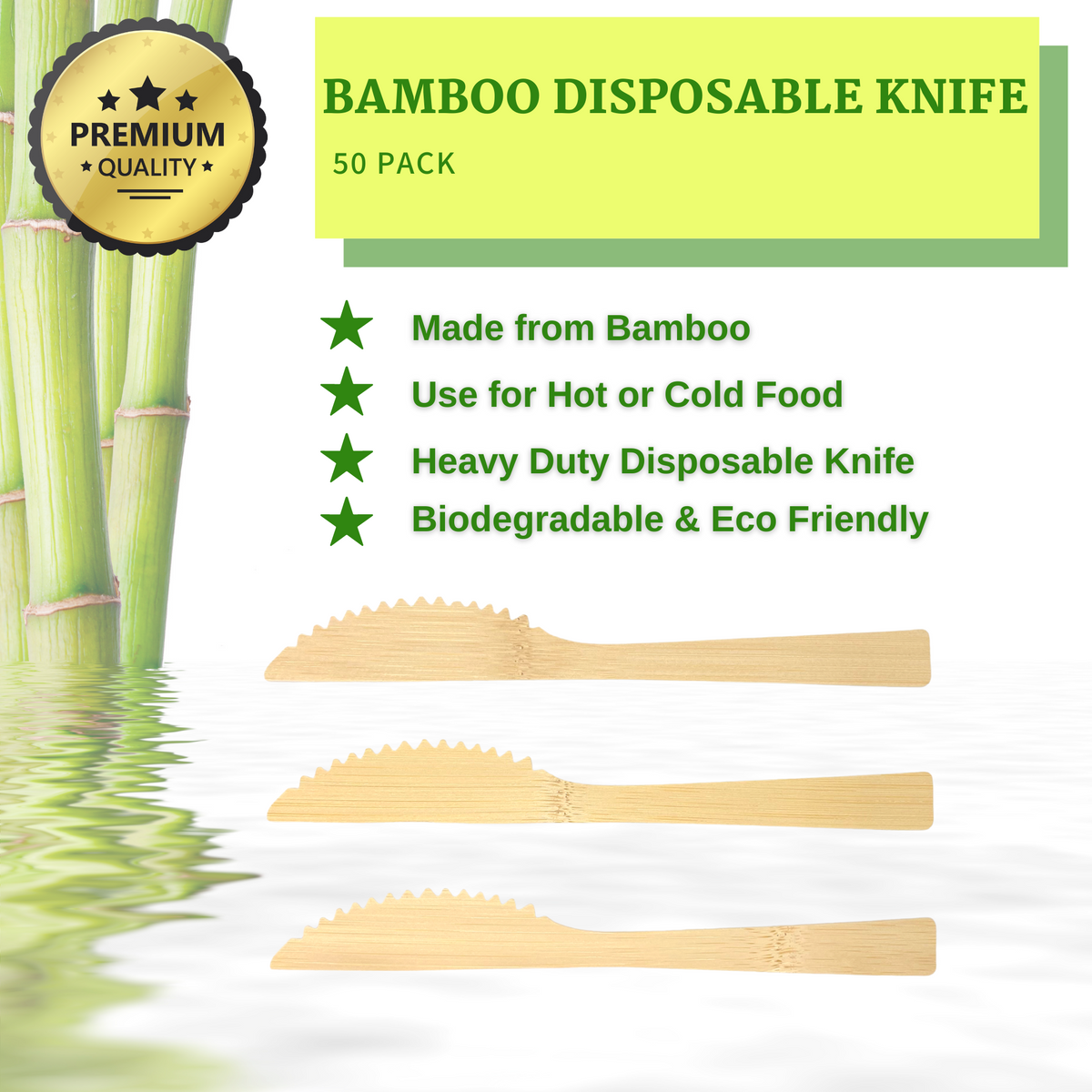 Bamboo Knife | Enviro Safe Home